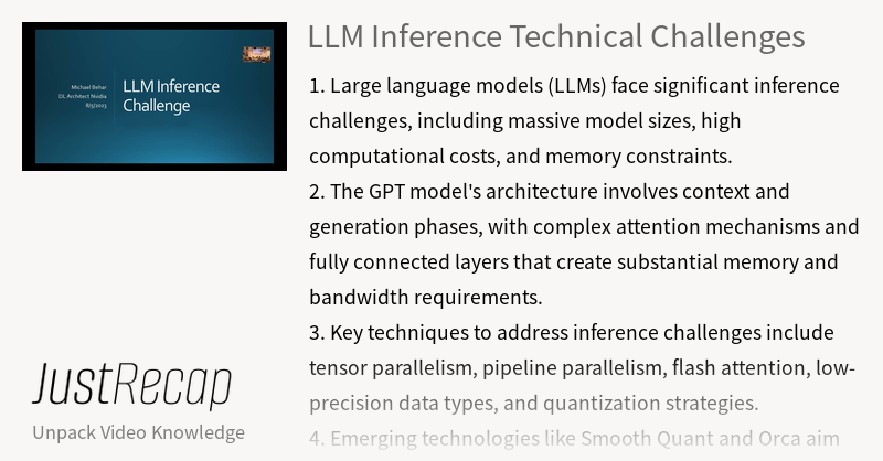 Large language models (LLMs) inference challenges | Michael Behar ...